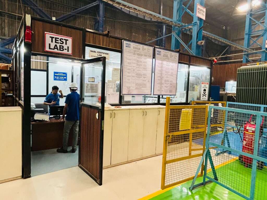 Testing Equipment’s/ facility – indcoil